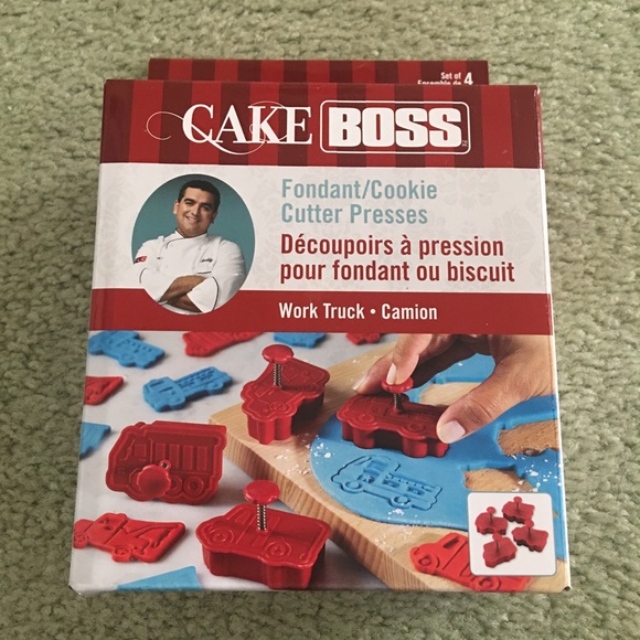 Cake Boss | Kitchen | Cake Boss Trucks Cookie Cutterfondant Presses ...